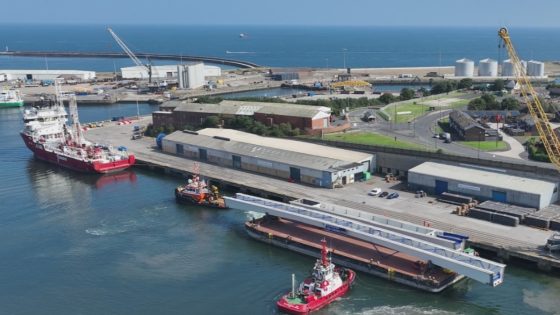 Further milestone for £44M New Wear Footbridge as final sections arrive ...