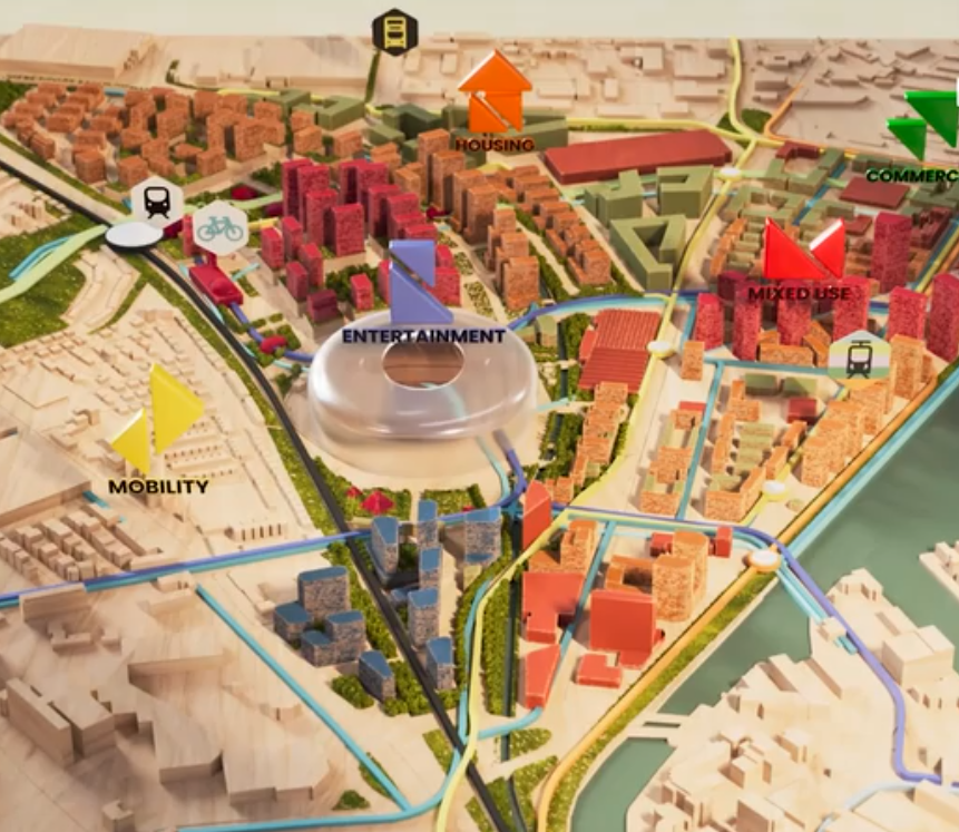 First look at Manchester Utd’s proposed Old Trafford regeneration on ...