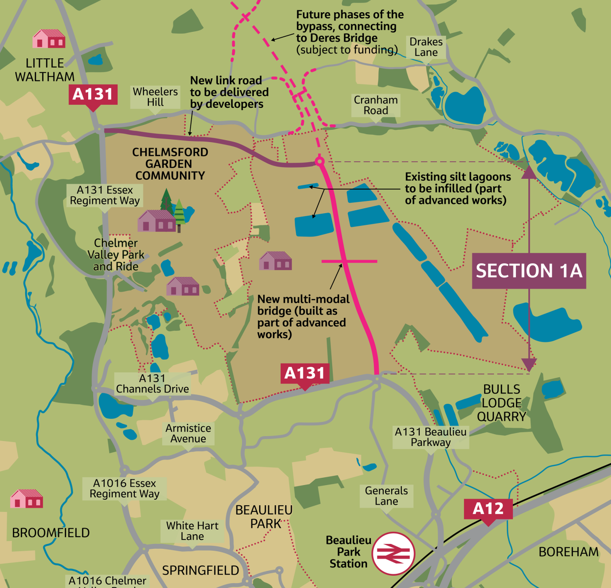 Main construction of Chelmsford North East Bypass to begin in early ...