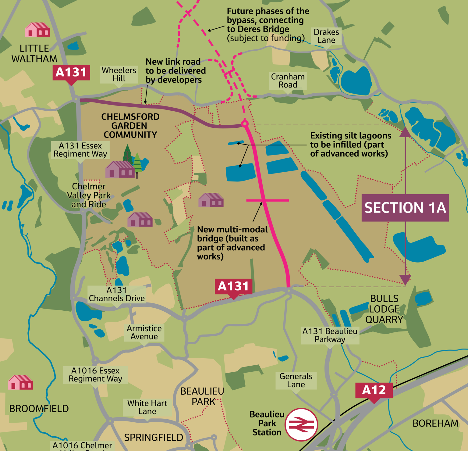Main construction of Chelmsford North East Bypass to begin in early ...