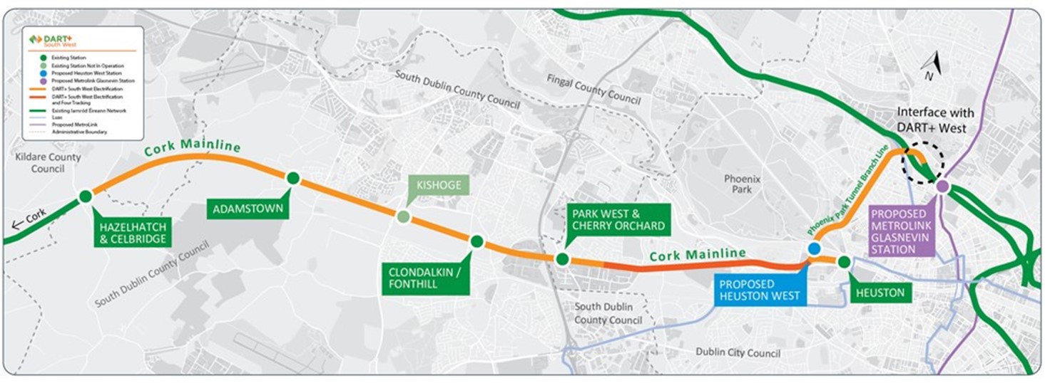 Irish Rail appoints AtkinsRéalis to design Dart+ West and South West ...