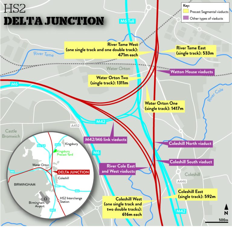How standards are being challenged on HS2’s Delta Junction viaducts ...