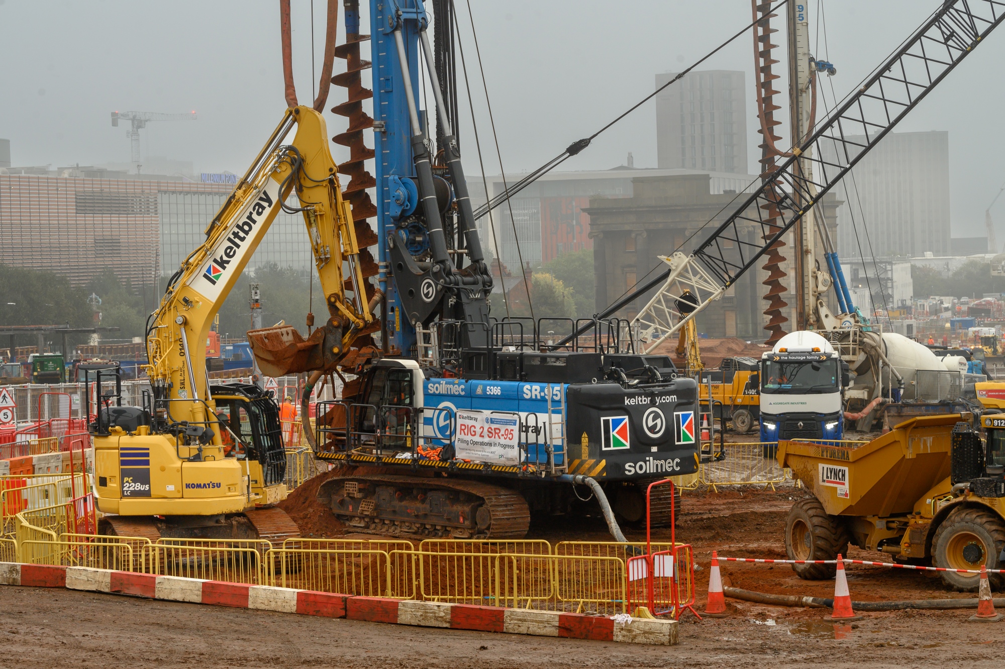 HS2 | Piling works commence at Birmingham Curzon Street station | New ...