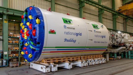 TBM for National Grid’s 3km transmission tunnel through Snowdonia ...