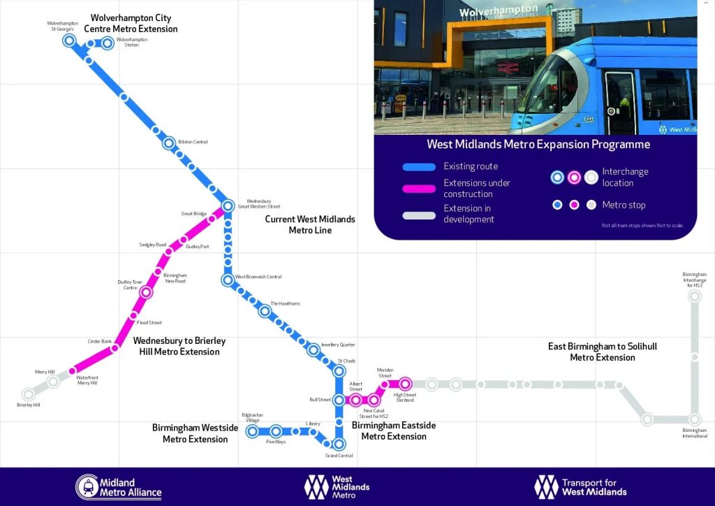 ‘Spades in the ground’ on £295M West Midlands Metro extension | New ...