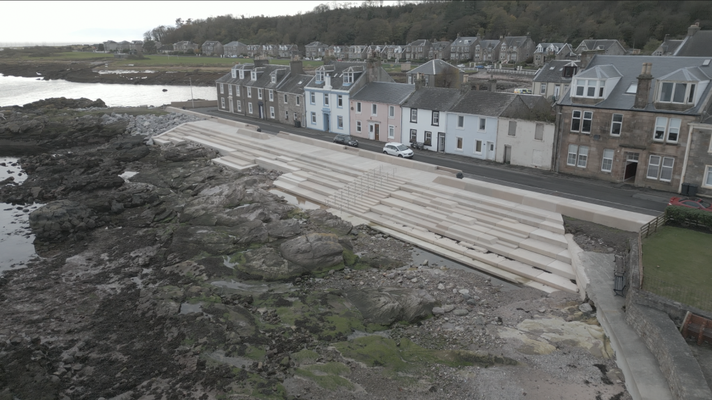 £48M flood protection scheme on Isle of Cumbrae in Scotland completed ...