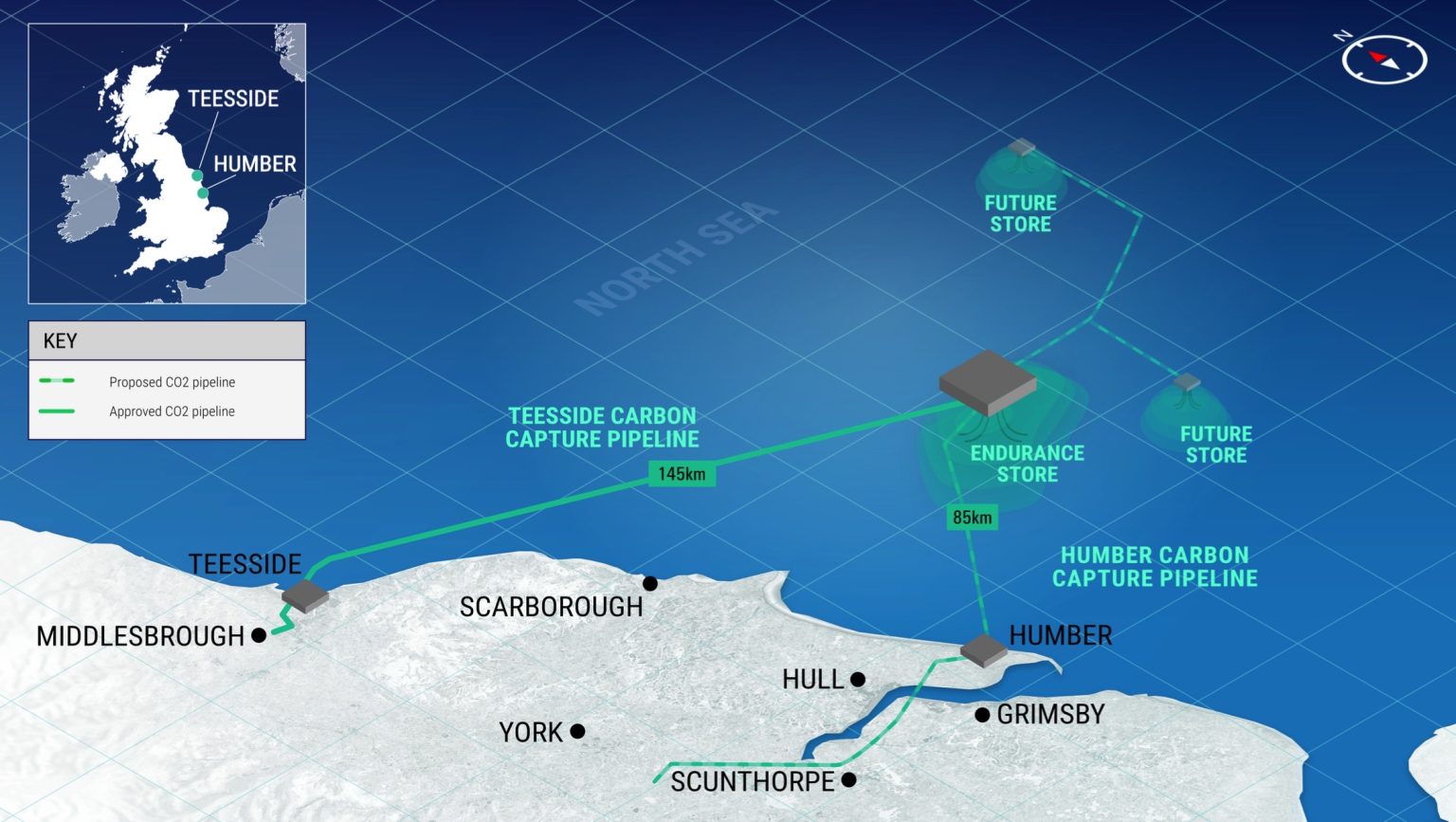 Duo of Teesside CCS projects greenlit with £4bn construction to start ...