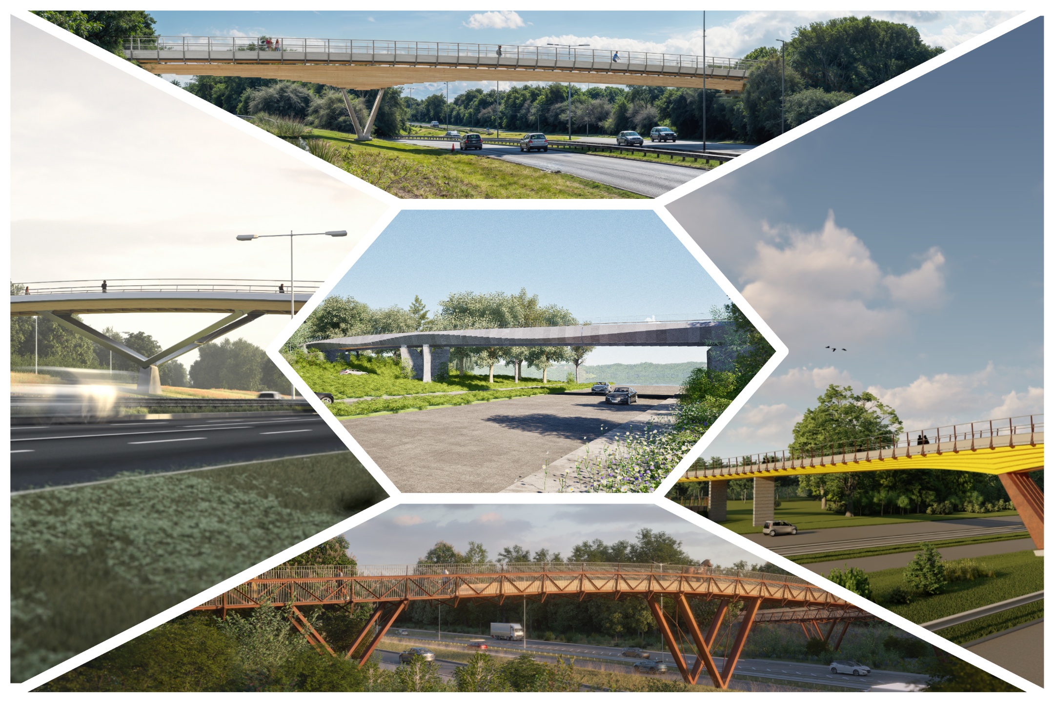 Highway Pedestrian Bridge Crossing The Role And Importance Of A