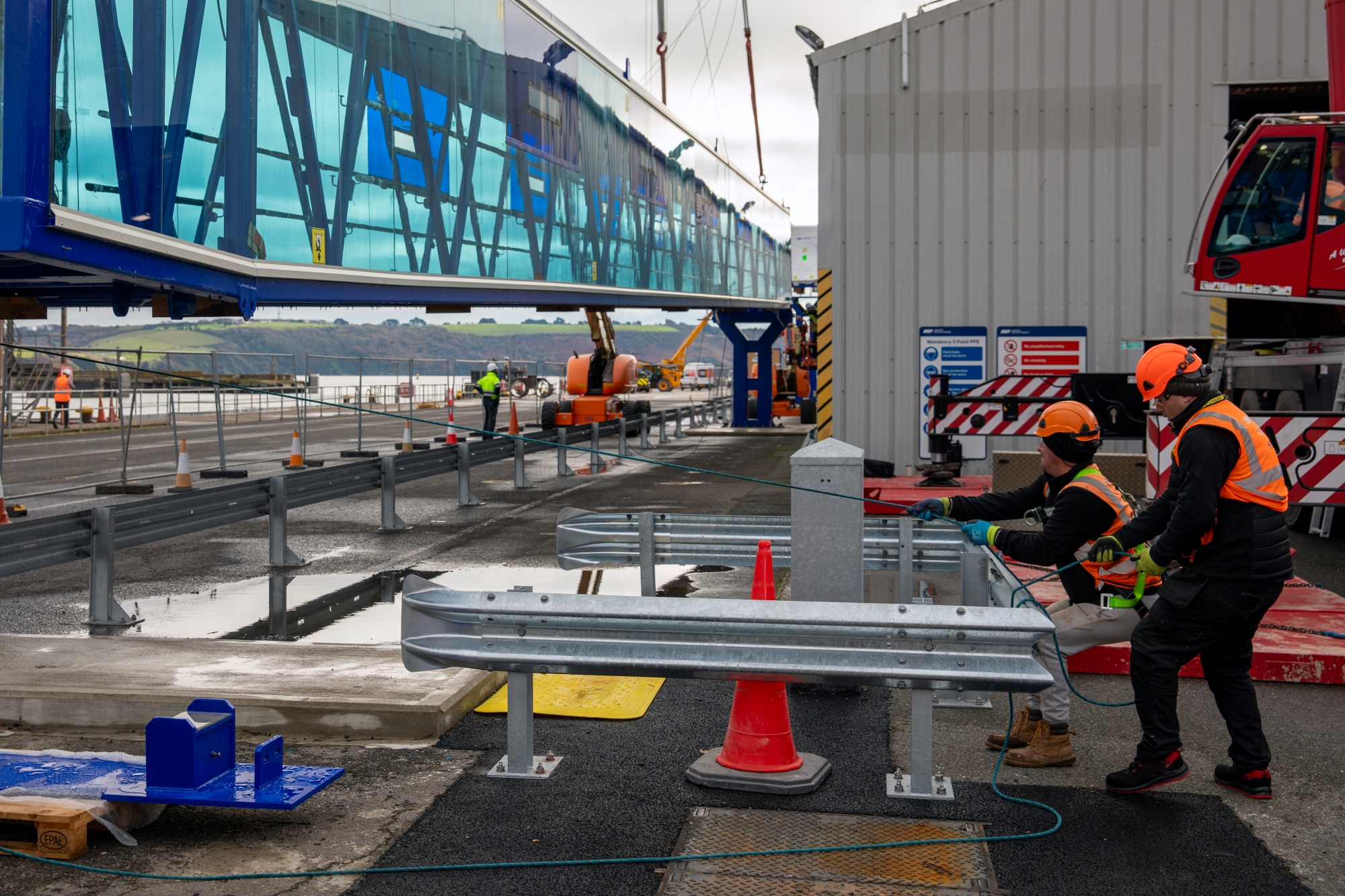 Plymouth’s Millbay Docks £23M upgrade sees new passenger bridge ...