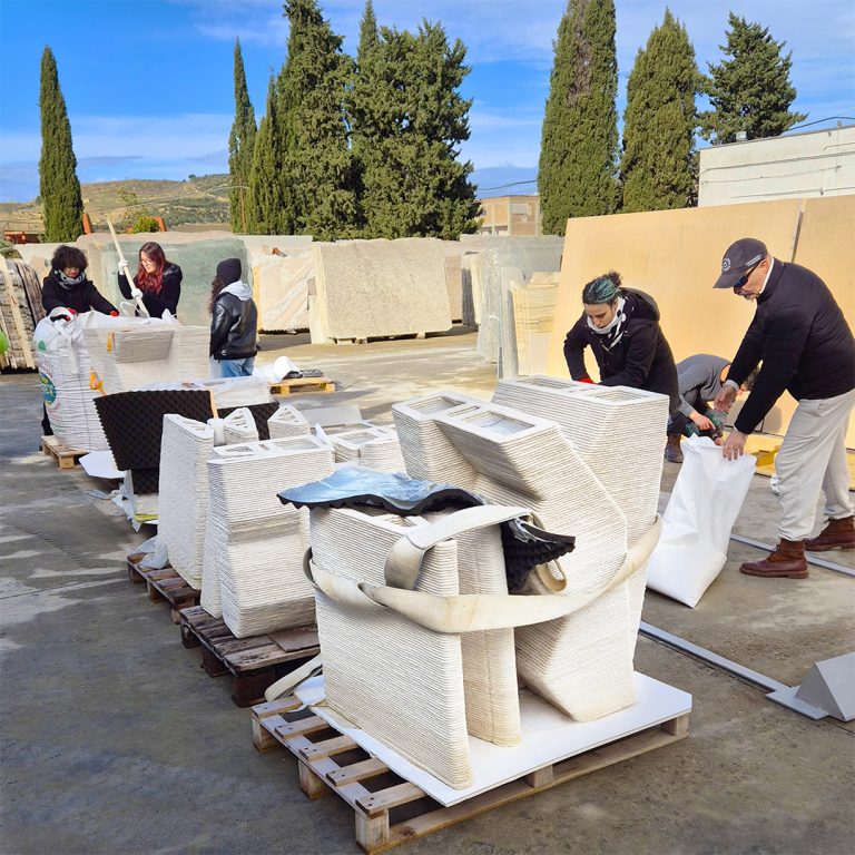 World’s first 3D printed footbridge from waste materials completed ...