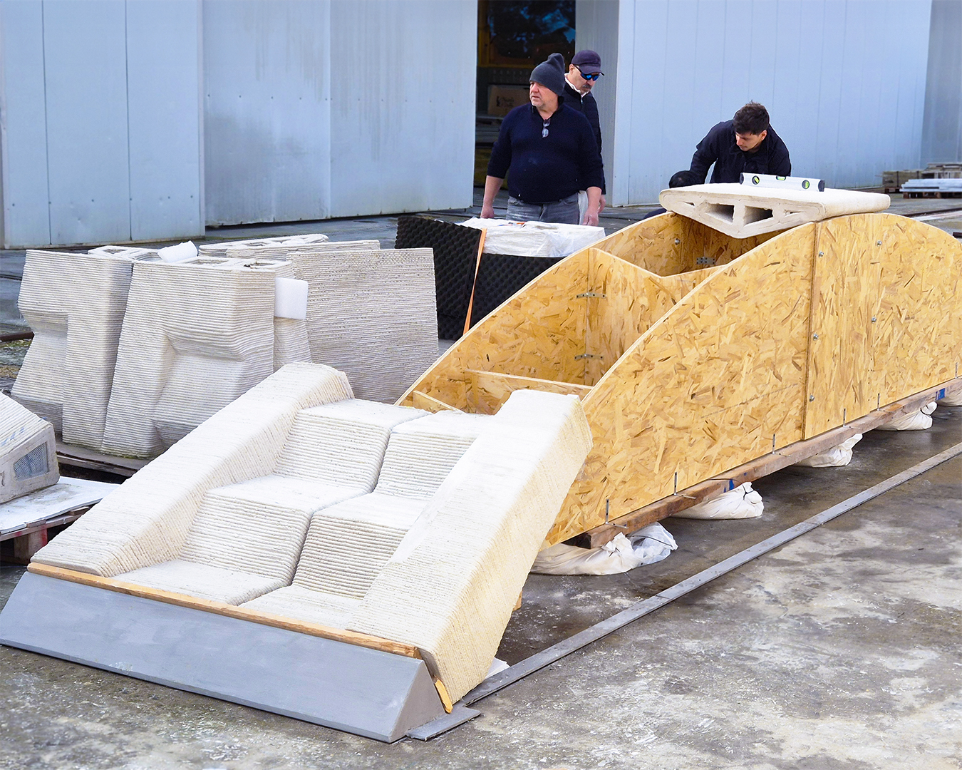 World’s first 3D printed footbridge from waste materials completed ...