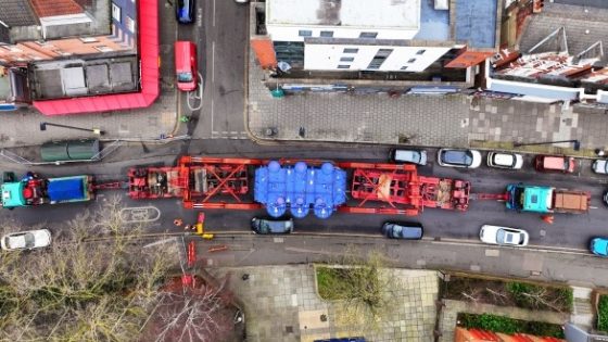 178t supergrid transformer arrives in Lambeth for London Power Tunnels ...