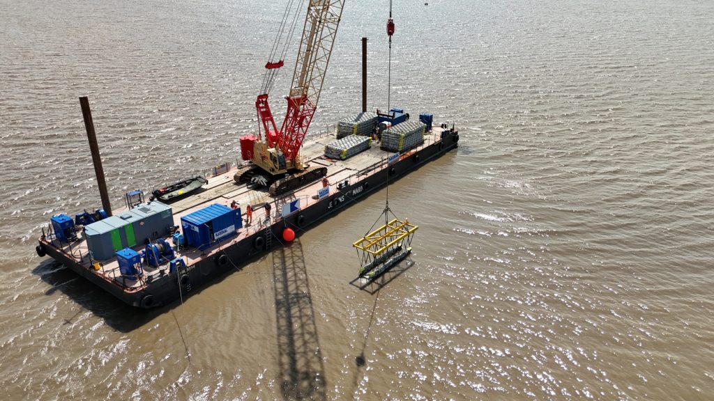 Challenging £8.4M installation of outfall pipe in Severn Estuary ...