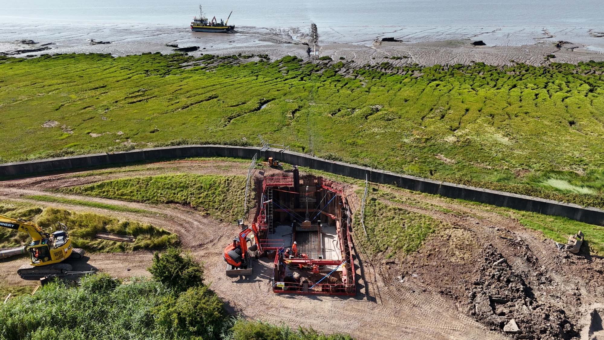 Challenging £8.4M installation of outfall pipe in Severn Estuary ...