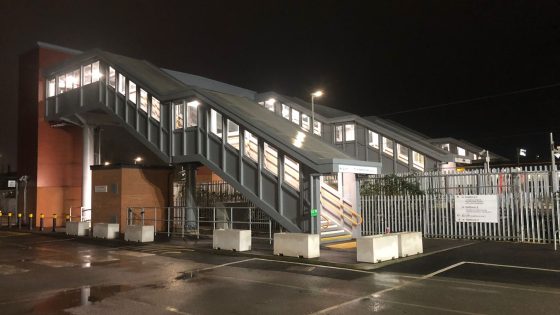 Delayed £9.5M Theale station Access for All footbridge finally opens to ...