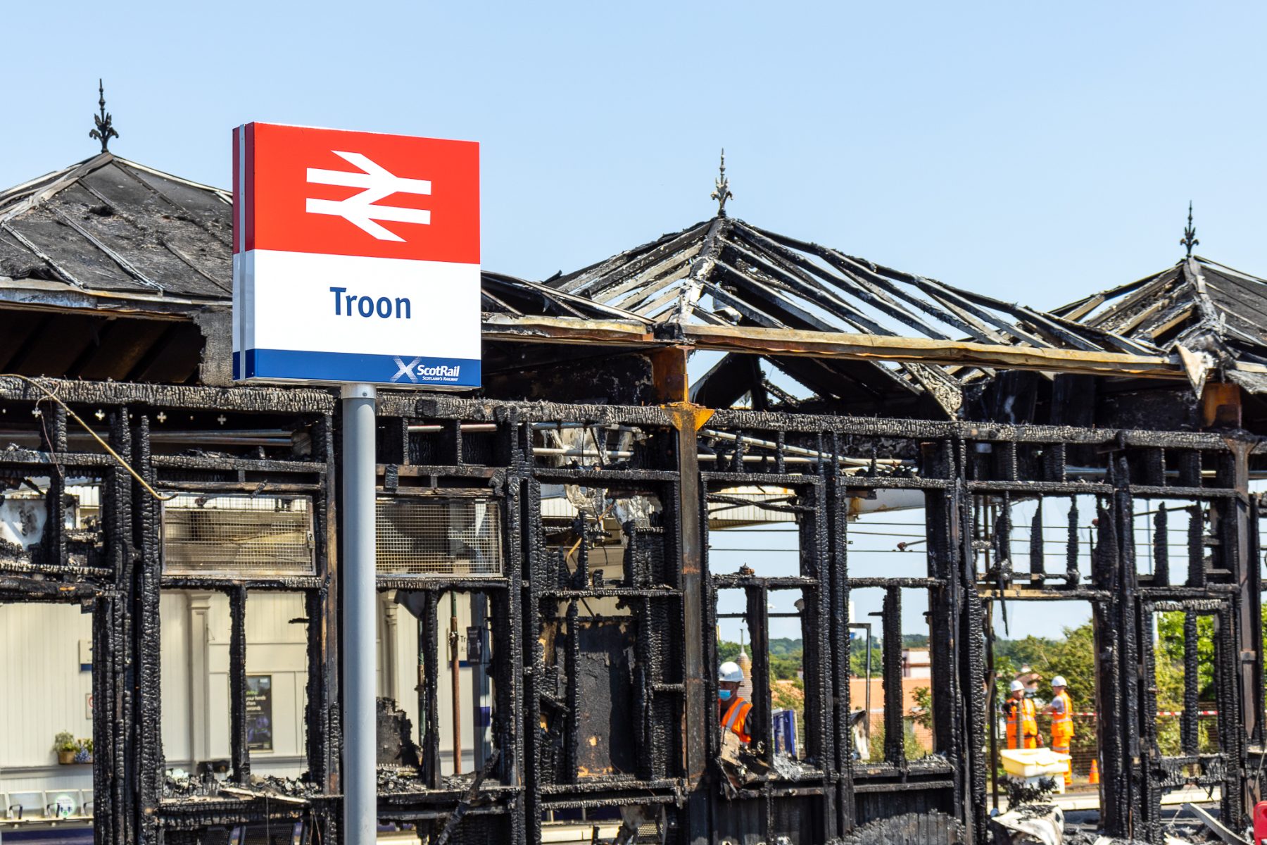 The story of the Heritage Award-winning £5M rebuild of Troon station ...