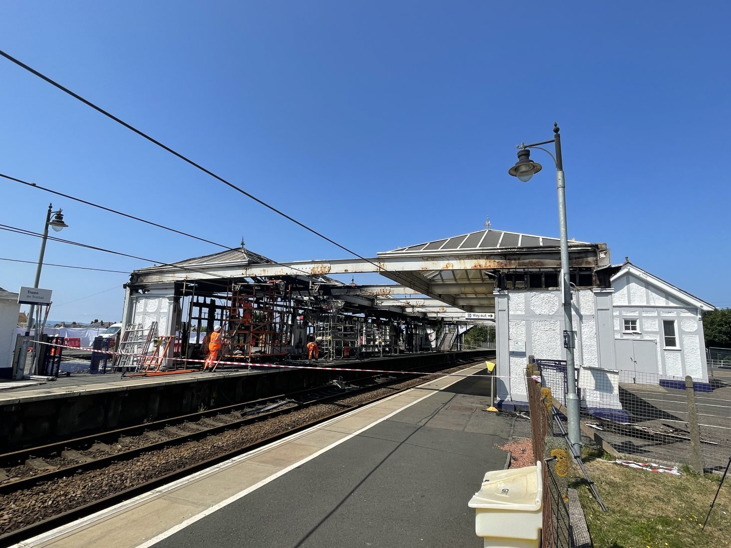 The story of the Heritage Award-winning £5M rebuild of Troon station ...