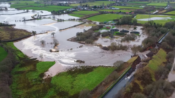 ‘Unprecedented’ north west rainfall sees canal collapse, sewage works ...