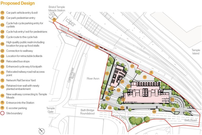 Plans submitted for major new Southern Gateway transport hub at Bristol ...