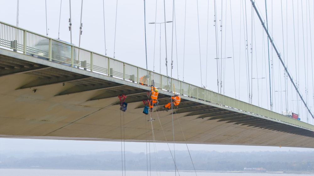 Essential maintenance on Humber Bridge completed | New Civil Engineer