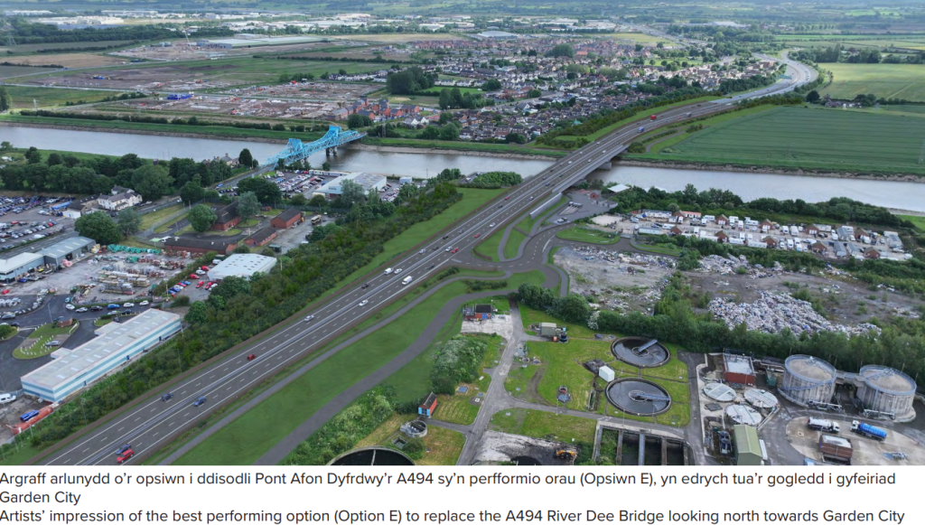 Welsh government readies A494 River Dee bridge replacement job as value ...