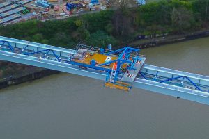 Deck panel placement underway on Sunderland’s £44M New Wear Footbridge ...