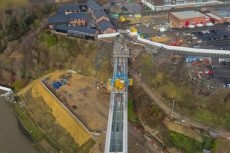 Deck panel placement underway on Sunderland’s £44M New Wear Footbridge ...