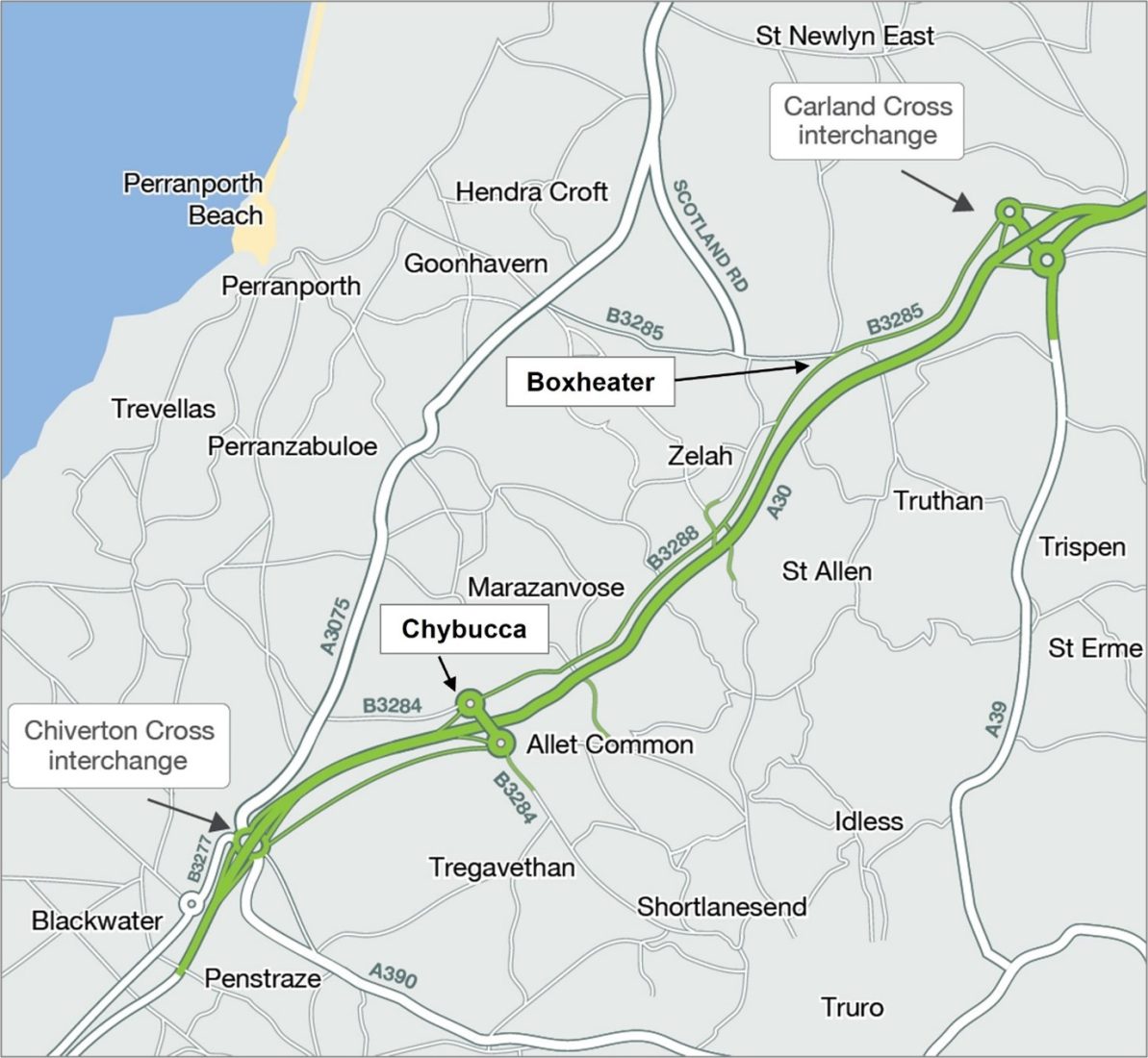 £330M upgrade to A30 in Cornwall approaches finalisation with last ...