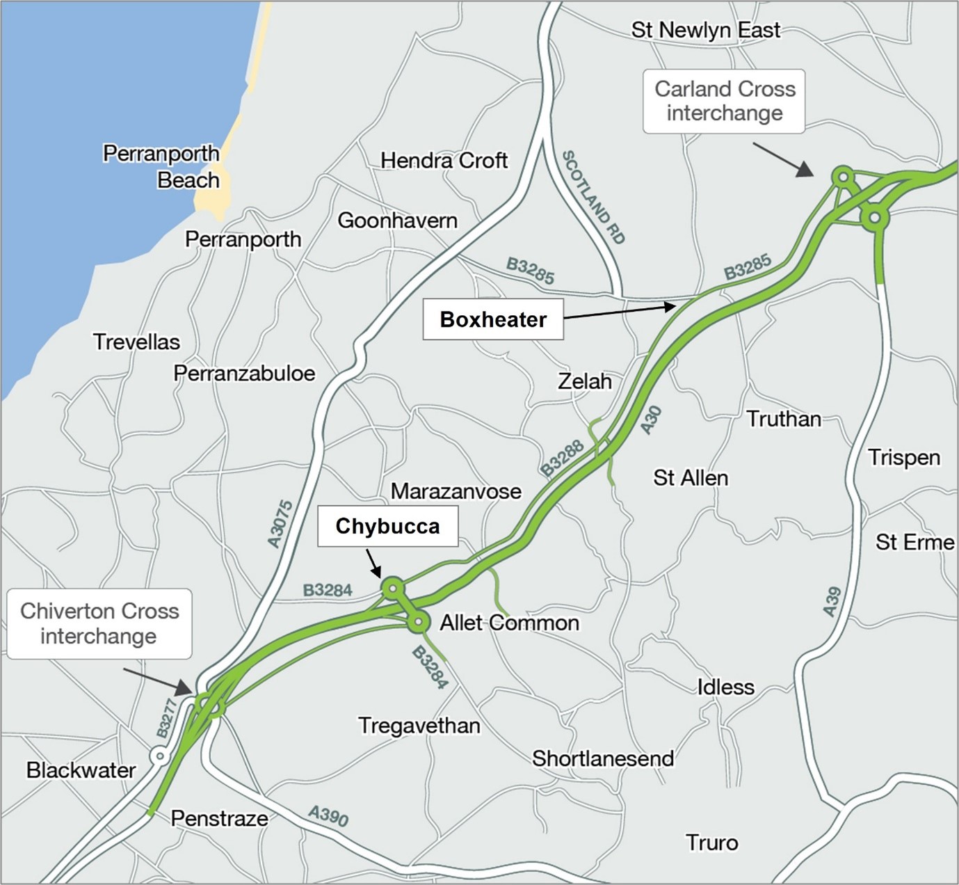 £330M upgrade to A30 in Cornwall approaches finalisation with last ...