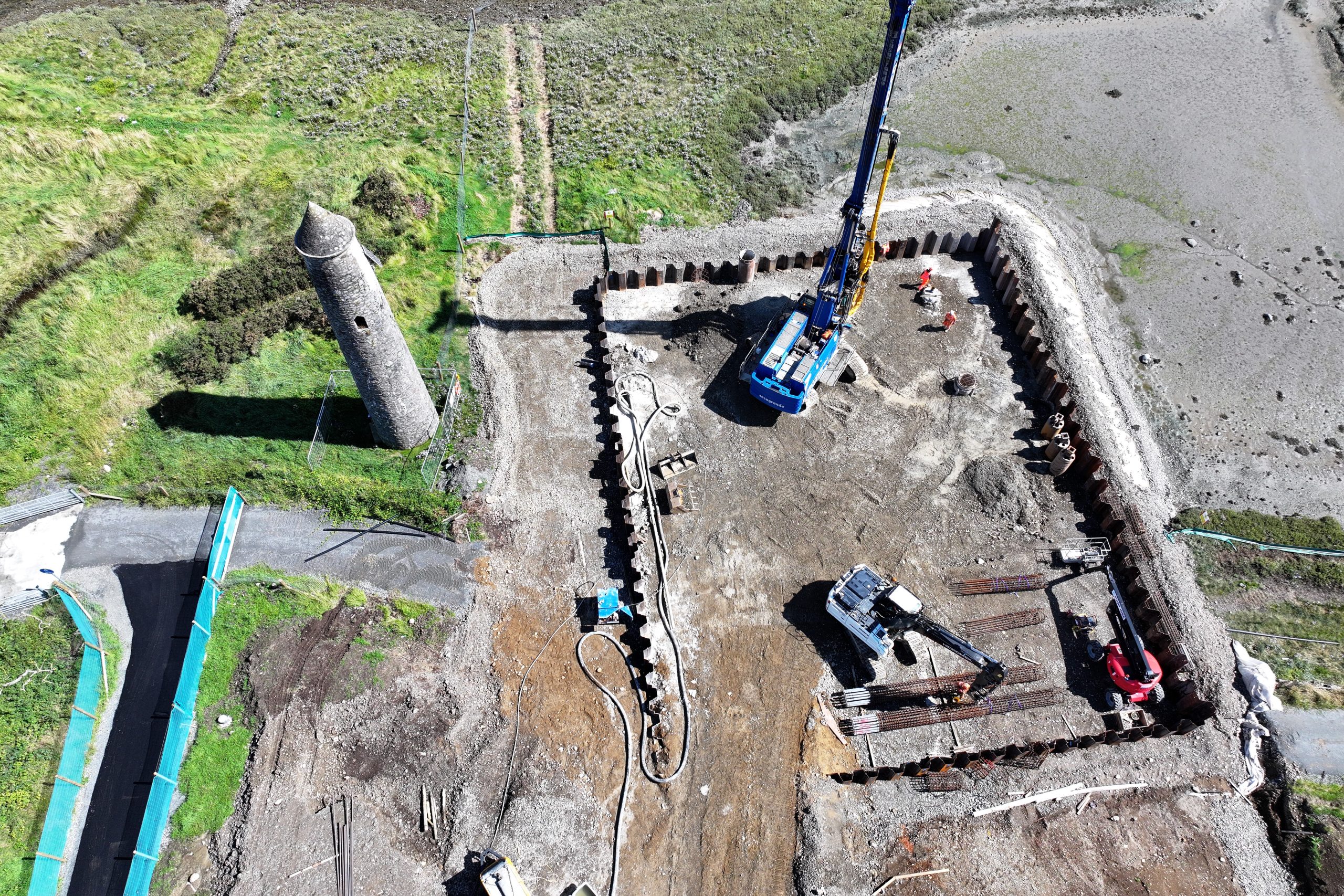 £85M Irish cross-border bridge project progresses with piling works ...