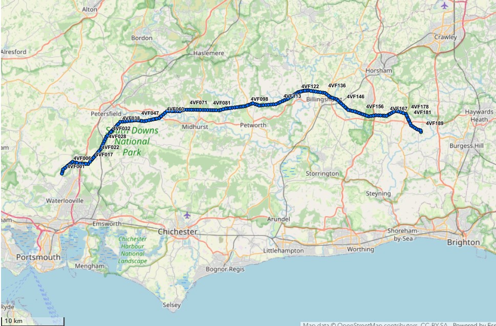 Refurb of 190 transmission pylons between East Hampshire and West ...