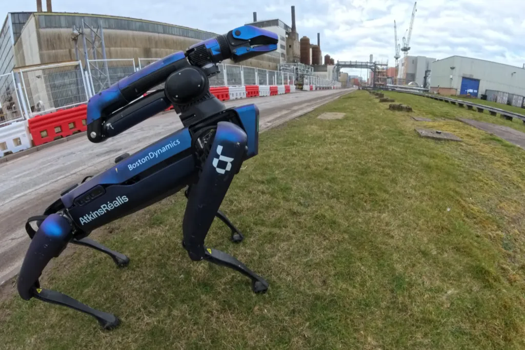 AtkinsRéalis and Sellafield successfully trial robot dog operation from outside nuclear site ...