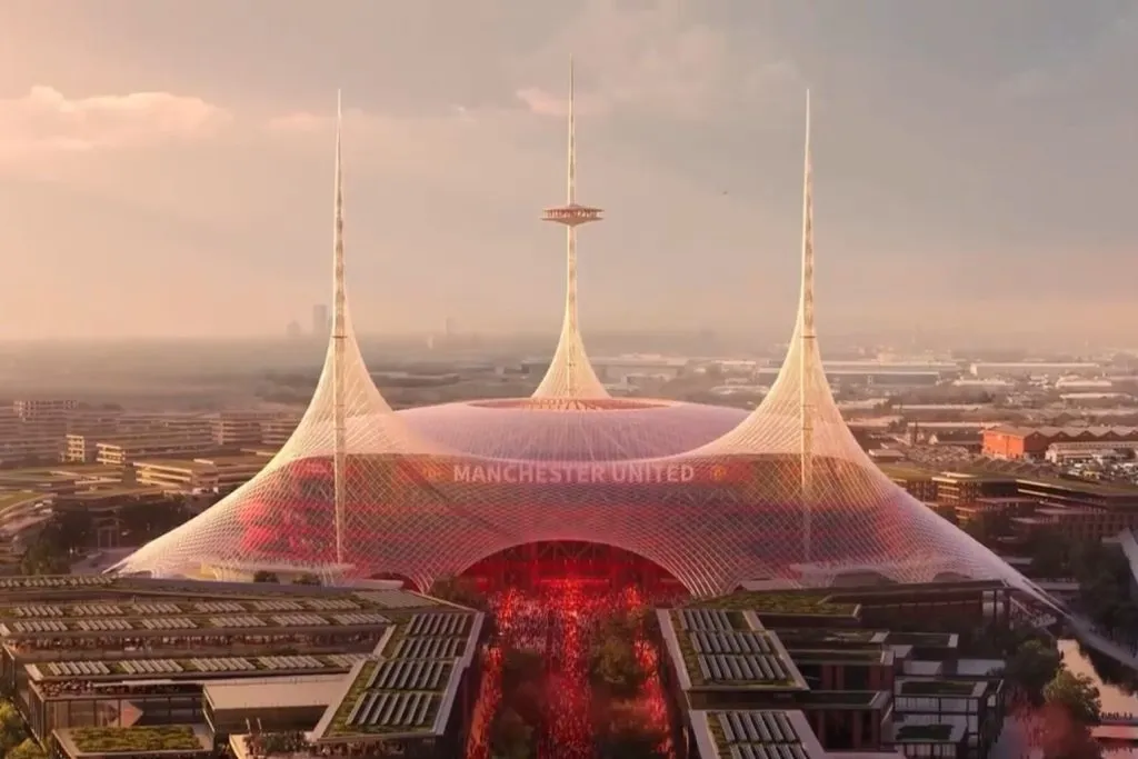 Manchester Utd confirms 100,000-capacity stadium that could take only 5 ...