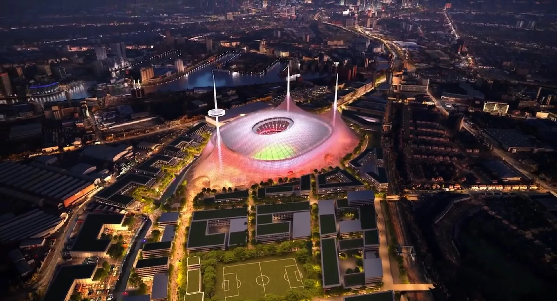 Manchester Utd confirms 100,000-capacity stadium that could take only 5 ...
