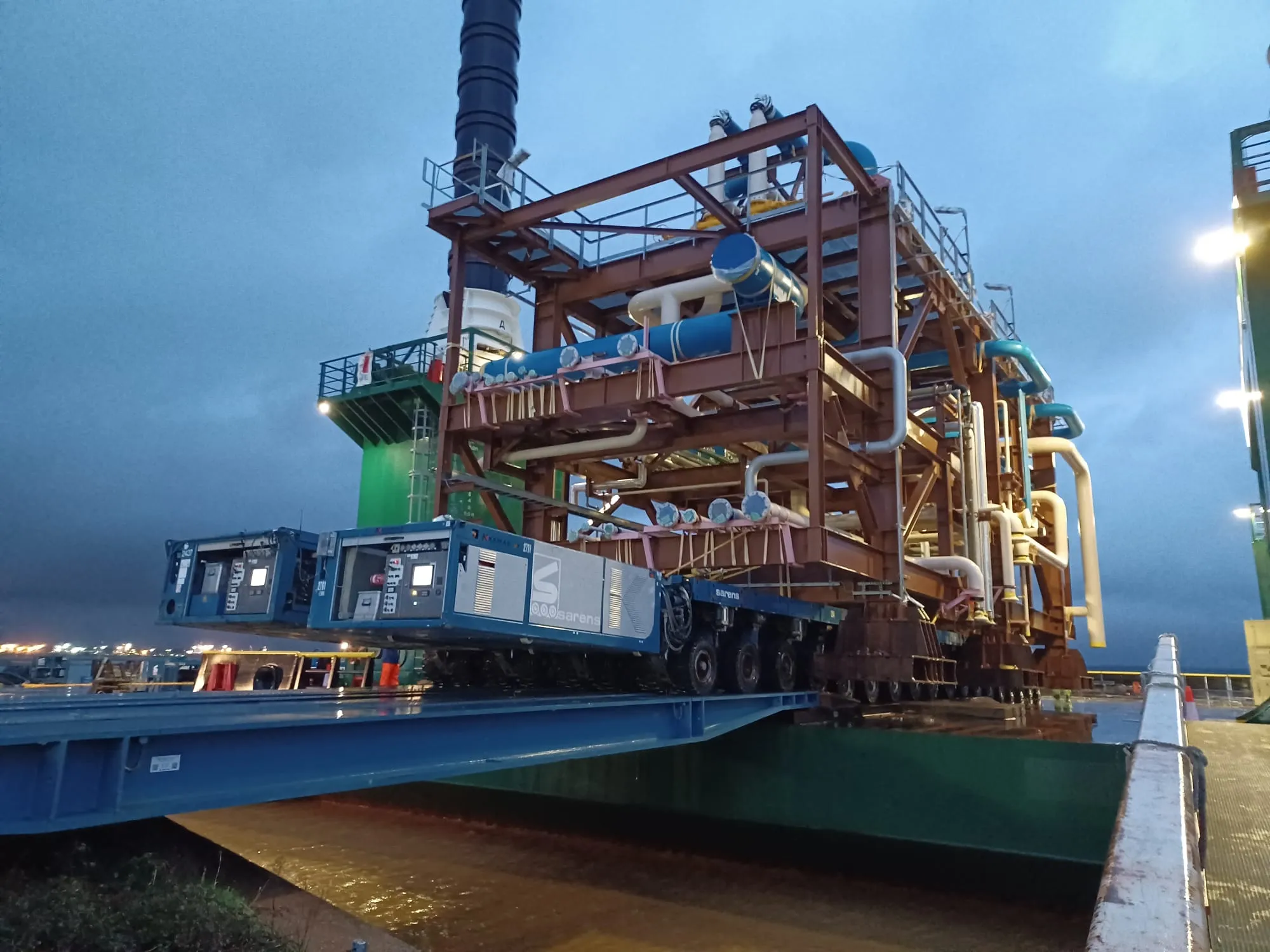 Shrewd temporary works solutions enable safe transport of 650t elements ...