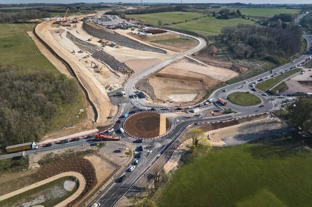 Latest photos show progress on £500M A417 Missing Link scheme | New ...