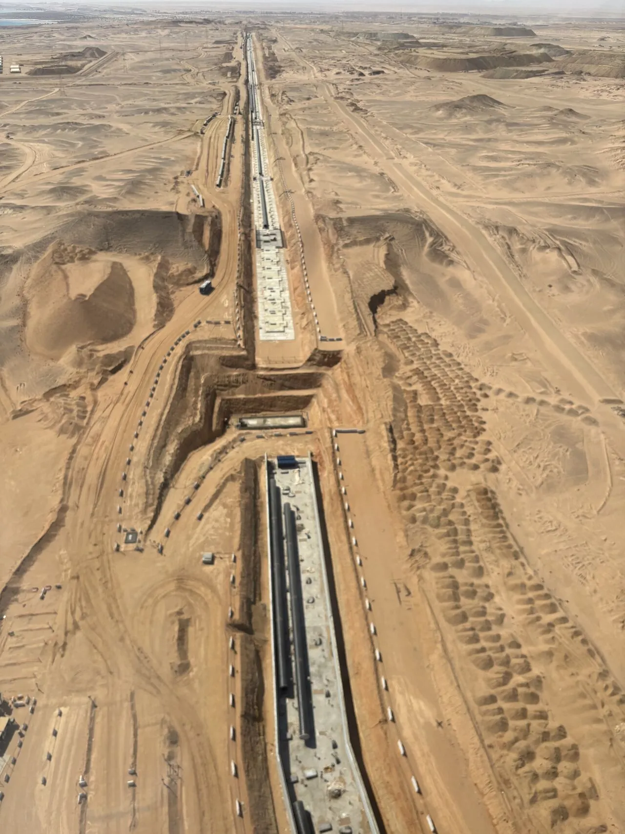 Neom | New imagery shows concrete works have started at Saudi’s The ...