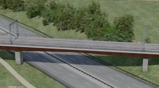 Skanska appointed to replace rail bridge over the M6 in £43M contract ...