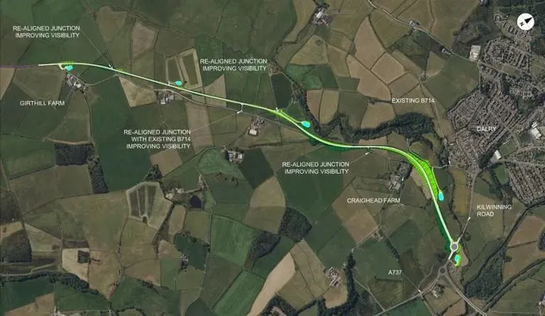 North Ayrshire Council invites bids for £26M road upgrade project | New ...