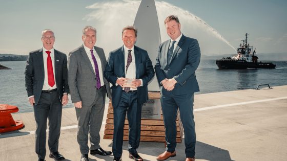 Port of Leith opens deep water berth for offshore wind vessels | New ...