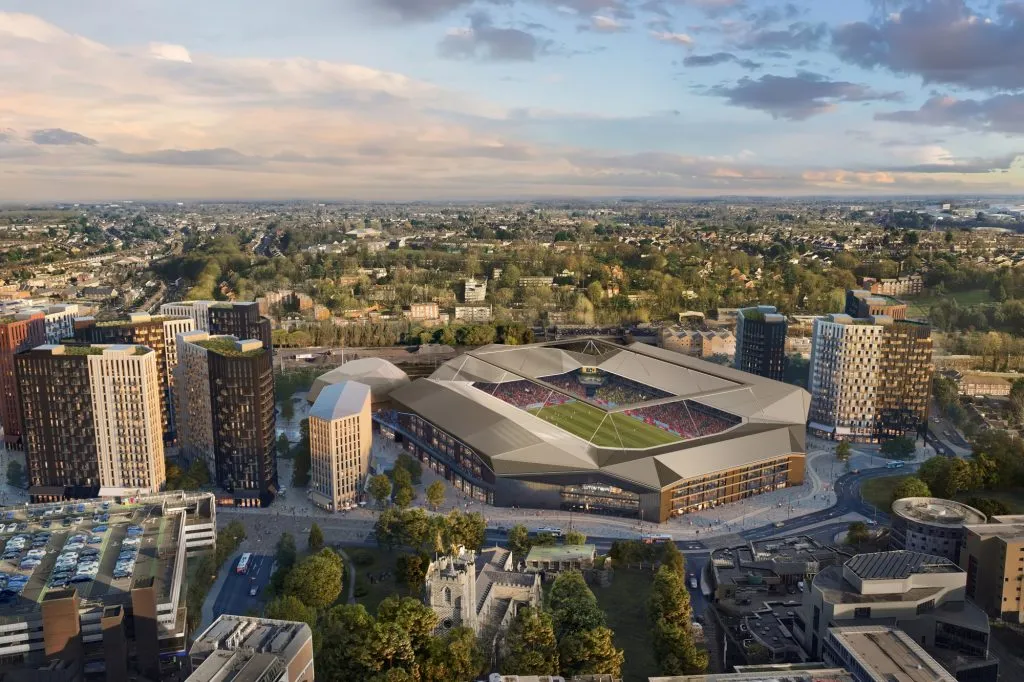 Luton Town’s 25,000-seat ‘environmentally friendly’ stadium ...