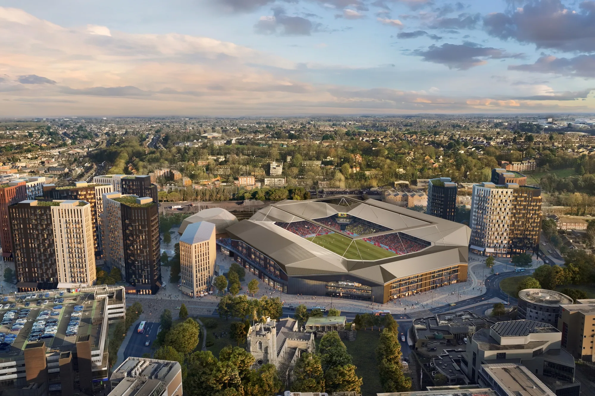 ‘Environmentally friendly’? Luton Town’s stadium contractor is a repeat ...
