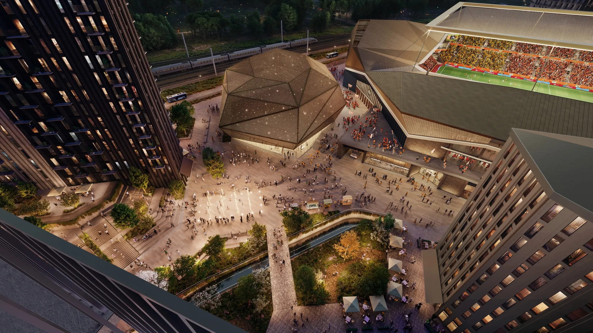 Luton Town’s 25,000-seat ‘environmentally friendly’ stadium ...