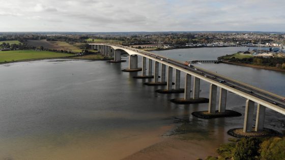 National Highways to replace ageing joints on A14 Orwell Bridge this ...