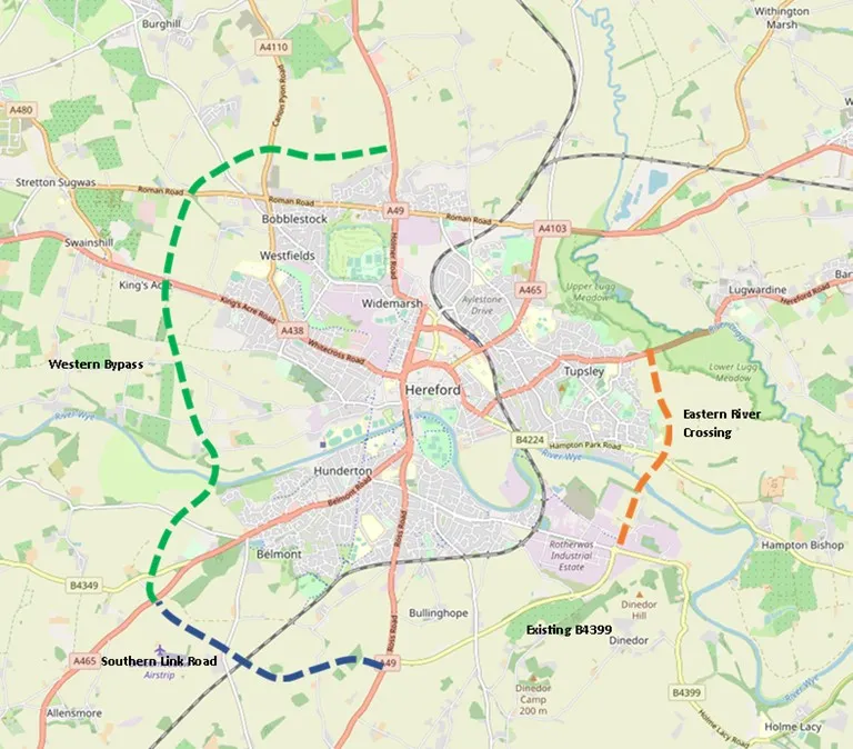 Herefordshire Council to tender £42M contract for Hereford Western ...