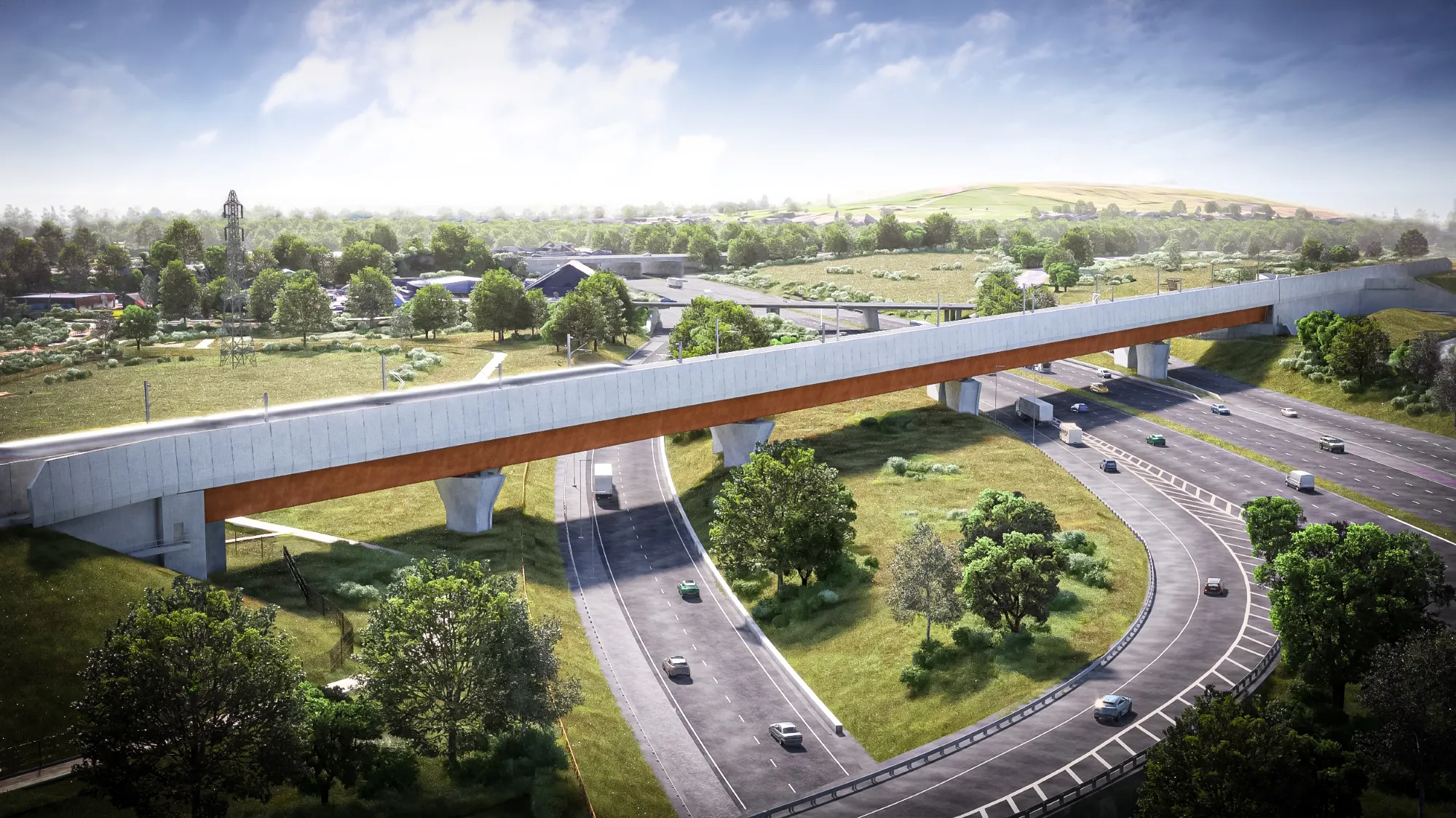 HS2 assembling viaducts ahead of slide over M6 in Birmingham | New ...