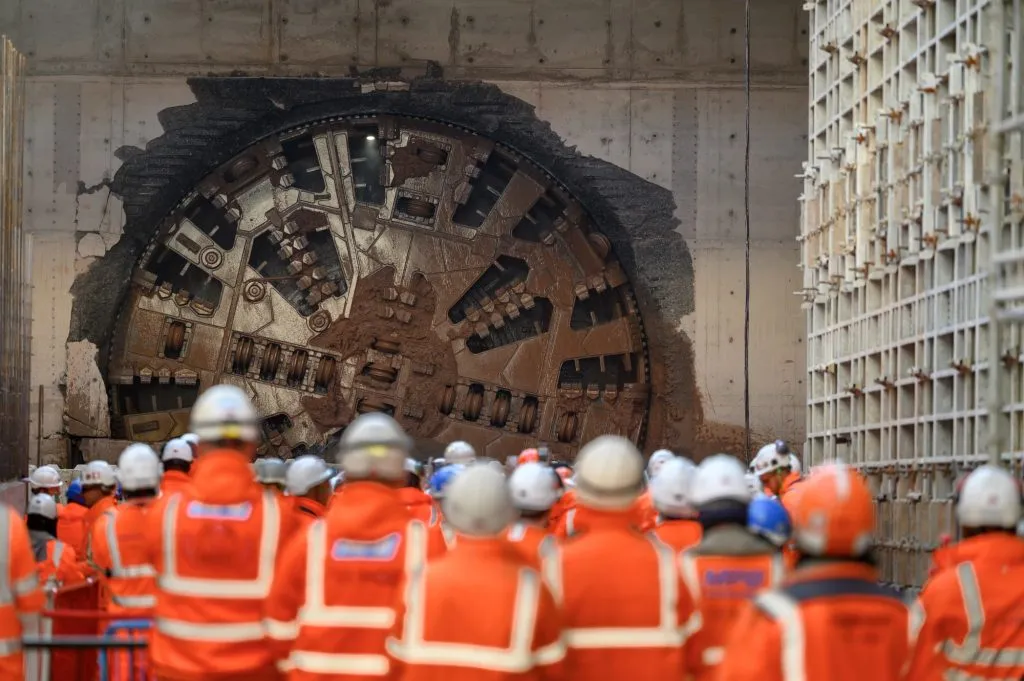 HS2 celebrates first Birmingham TBM breakthrough after 5.8km drive ...