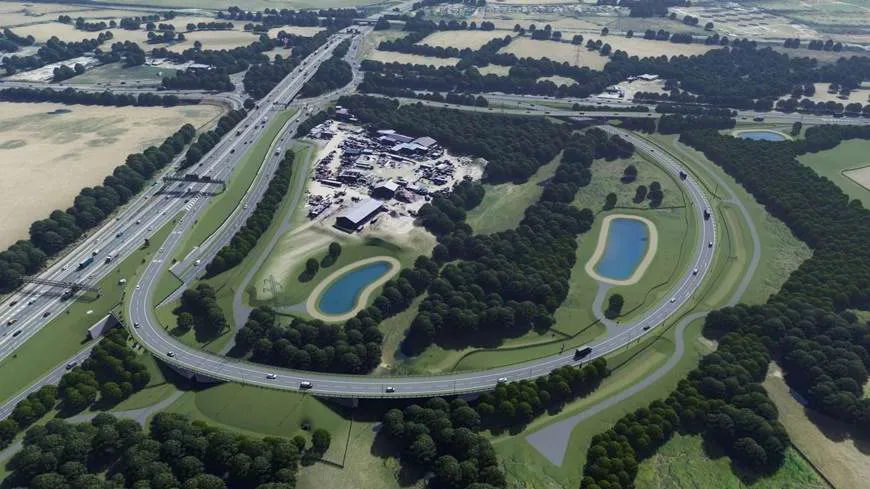 £170M upgrade to M25 junction 28 set for completion in late summer ...