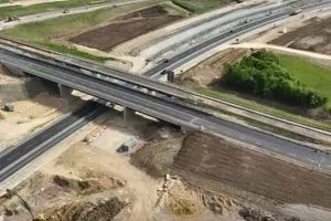 HS2 | First stage of works on bridge to take line over M42 complete ...