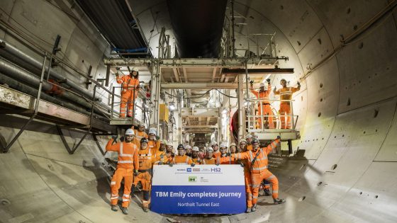 HS2 | Third London TBM breaks through after 16-month drive under ...